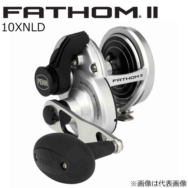 PENN ファゾム2 10XNLD ファゾム2 10XNLD 右ハンドルペン FathomII ジギングリール[1563376PENN] 返品種別A