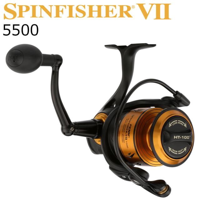 PENN スピンフィッシャー7 5500 スピンフィッシャー 7 5500ペン Spinfisher VII スピニングリール[1594599PENN] 返品種別A