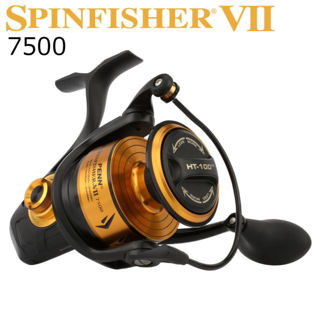 PENN スピンフィッシャー7 7500 スピンフィッシャー 7 7500ペン Spinfisher VII スピニングリール[1594602PENN] 返品種別A