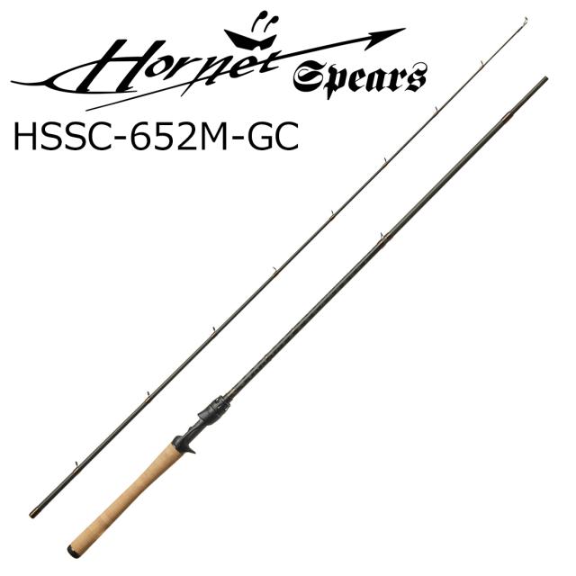 アブガルシア ホーネットスピアーズ HSSC-652M-GC 6.5ft 2ピース ベイト HSSC-652M-GC返品種別A