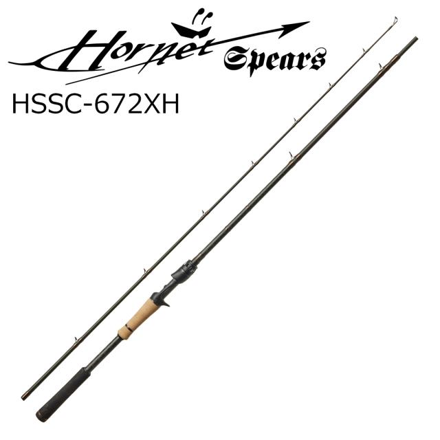 アブガルシア ホーネットスピアーズ HSSC-672XH 6.7ft 2ピース ベイト HSSC-672XH返品種別A
