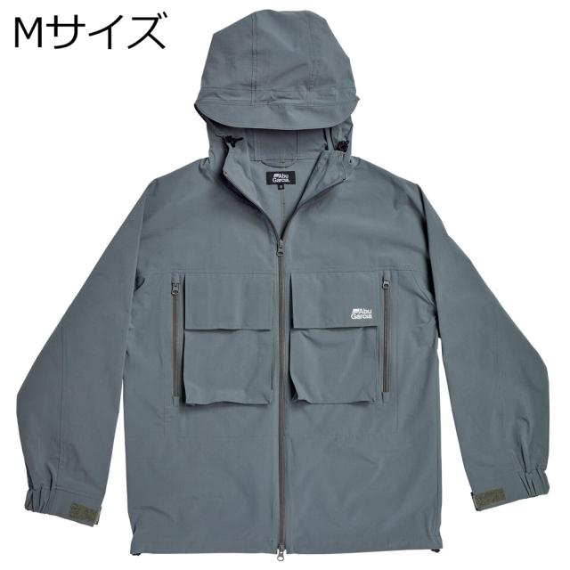アブガルシア ウォーターレジスタントフィッシングパーカーMサイズ(グレー) ウォーターレジスタント フィッシングパーカー Mサイズ(グレー)AbuGarcia[1625529ABU] 返品種別A