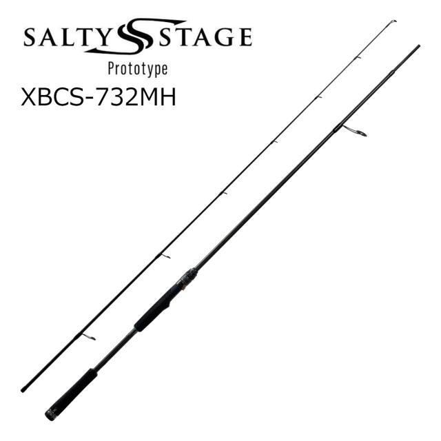 アブガルシア ソルティーステージ プロトタイプ ボートキャスティング XBCS-732MH 7.3ft 2ピース スピニング XBCS-732MH返品種別A