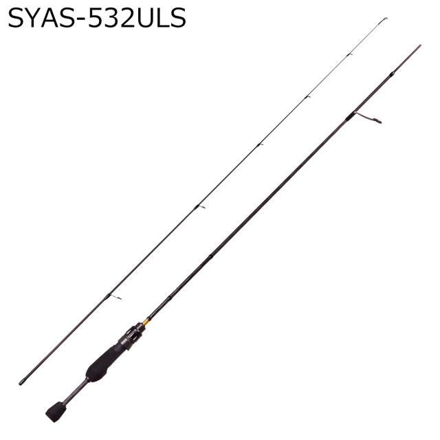 アブガルシア ソルティースタイル アジ SYAS-532ULS スピニング AbuGarcia SaltyStyle Aji アジングロッド SYAS-532ULS返品種別A