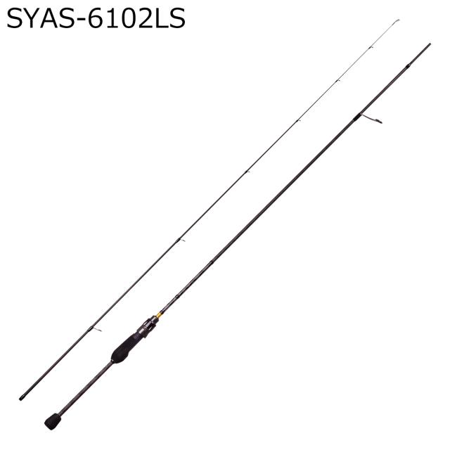 アブガルシア ソルティースタイル アジ SYAS-6102LS スピニング AbuGarcia SaltyStyle Aji アジングロッド SYAS-6102LS返品種別A