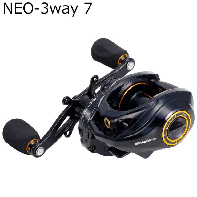 アブガルシア NEO-3way7 NEO-3way 7 (右ハンドル)AbuGarcia ネオスリーウェイ 汎用リール[1640996ABU] 返品種別A