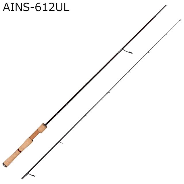 アブガルシア アイオン AINS-612UL 6.1ft 2ピース スピニング チューブラー AINS-612UL返品種別A