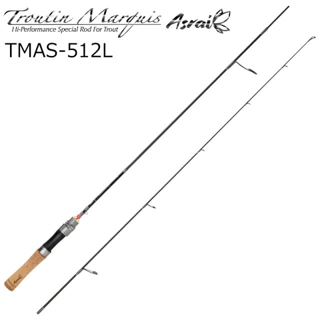 アブガルシア トラウティン マーキス アスレイ TMAS-512L スピニングモデル TMAS-512L返品種別A