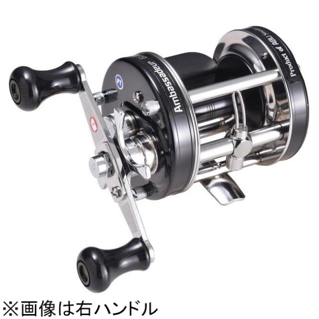 アブガルシア アンバサダー 6601CA ファクトリーチューンド ブラック 左ハンドル 1521904返品種別A