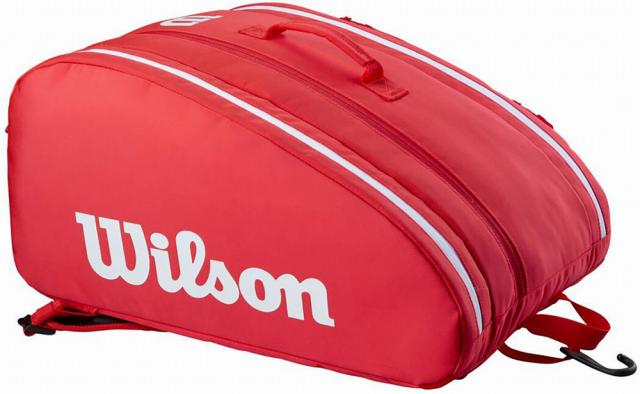 Wilson（ウィルソン） WIL-WR89095010 PICKLEBALL SUPER TOUR RED BAG Red[WILWR89095010] 返品種別A