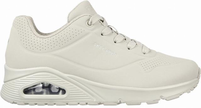 スケッチャーズ SKC-73690-OFWT-24.5 レディース スニーカー UNO -STAND ON AIR カジュアル シューズ（オフホワイト・サイズ：24.5cm）SKECHERS ウノ-スタンド オン エア[SKC73690OFWT245] 返品種別A