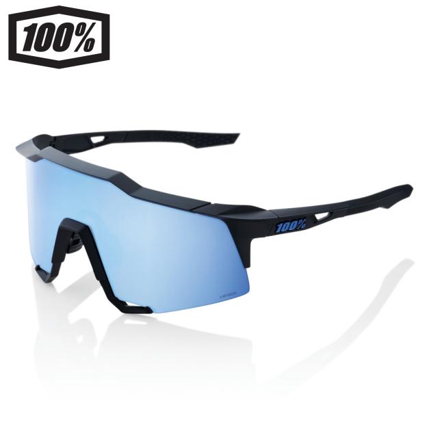 ワンハンドレッド 6000700004(ワンハンドレッ スポーツサングラス スピードクラフト Speedcraft Matte Black　Hiper Blueワンハンドレッド[6000700004ワンハンドレ] 返品種別A