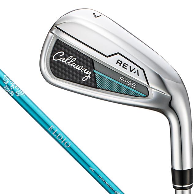 キャロウェイ REVA-RISE-7-PW-L 【女性向けモデル】REVA RISE アイアン 4本セット(I#7-9PW) 【ELDIO 40 for Callaway LDY シャフト・フレックス：L】Callaway[REVARISE7PWL] 返品種別A