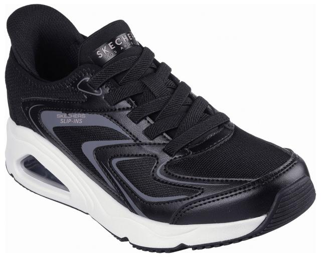 スケッチャーズ SKC-177408-BLK-23.5 レディース スニーカー TRES-AIR UNO-EZ-GL スリップインズ カジュアル シューズ（ブラック・サイズ：23.5cm）SKECHERS[SKC177408BLK235] 返品種別A