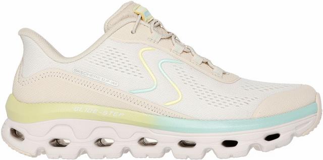 スケッチャーズ SKC-180272-NTMT-22.0 レディース スニーカー スリップインズ グライドステップ ソール（ナチュラル・サイズ ...