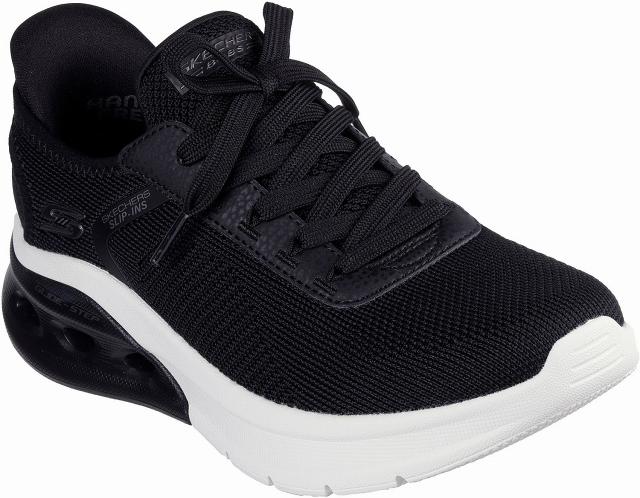 スケッチャーズ レディース スニーカー  BOBS ARC WAVES 2.0（ブラック・サイズ：23.0cm） SKECHERS SKC-117638-BLK-23.0返品種別A