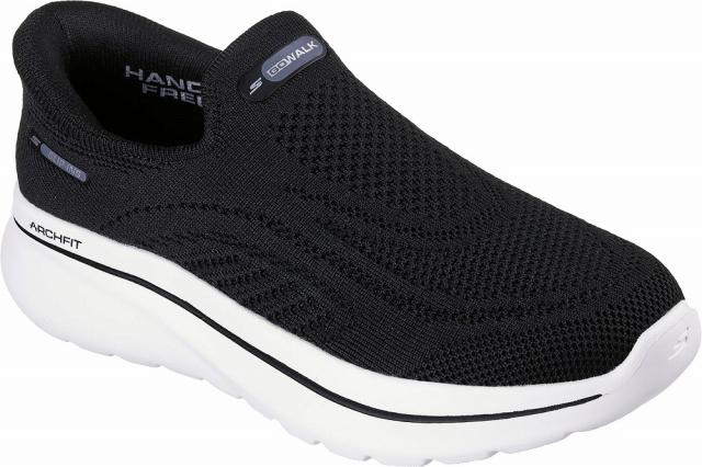 スケッチャーズ SKC-125843-BLK-23.0 レディース スリップインズ リラックスドフィット ゴーウォーク アーチフィット Nジョイ - アリアンヌ（ブラック・サイズ：23.0cm）SKECHERS[SKC125843BLK230] 返品種別A