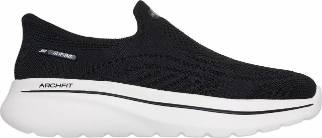 スケッチャーズ SKC-125843-BLK-24.0 レディース スリップインズ リラックスドフィット ゴーウォーク アーチフィット Nジョイ - アリアンヌ（ブラック・サイズ：24.0cm）SKECHERS[SKC125843BLK240] 返品種別A