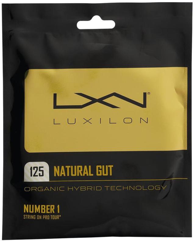 LUXILON（ルキシロン） 硬式テニス用ストリング LUXILON NAT GUT 125（ナチュラル・サイズ：12.2m）  WIL-WRZ949125返品種別A