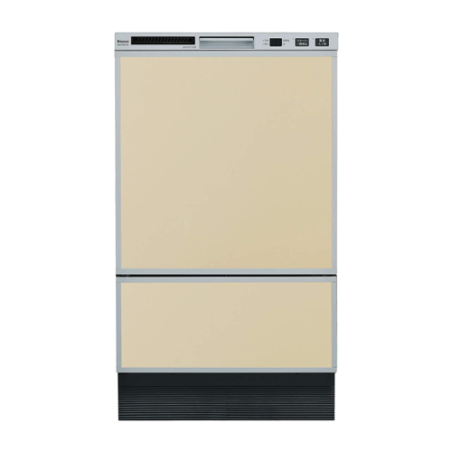 リンナイ フロントオープンタイプ専用化粧パネル（ベージュ）45cmタイプ Rinnai　幅45cm　ビルトイン食洗機専用 KWP-F402P-BE返品種別A