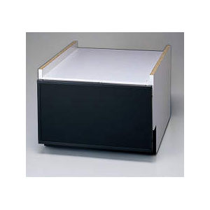 リンナイ 下部キャビネット　スライドオープンタイプ用（ブラック）45cmタイプ KWP-454K-B返品種別A