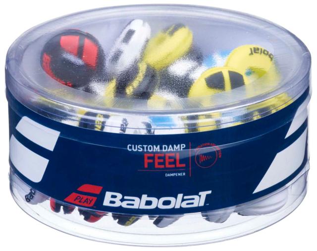 BabolaT(バボラ) 700041-134 テニス アンチバイブレーター（振動止め）カスタム ダンプ 48個入り（アソート）[700041134] 返品種別A