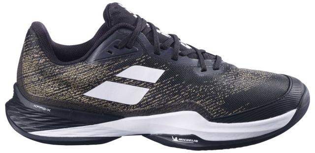 BabolaT(バボラ) 3A0S25B627-2001-26.0 メンズ テニスシューズ 　ジェット マッハ 3 サンドグラス（ブラック×ホワイト・サイズ：26.0cm）Jet Mach 3 Sand Grass Men[3A0S25B6272001260] 返品種別A