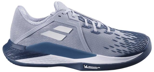 BabolaT(バボラ) 3A0S25B624-3035-26.5 メンズ テニスシューズ プロパルス フューリー 3 サンドグラス（グレー×ホワイト・サイズ：26.5cm）Propulse Fury 3 Sand Grass M[3A0S25B6243035265] 返品種別A