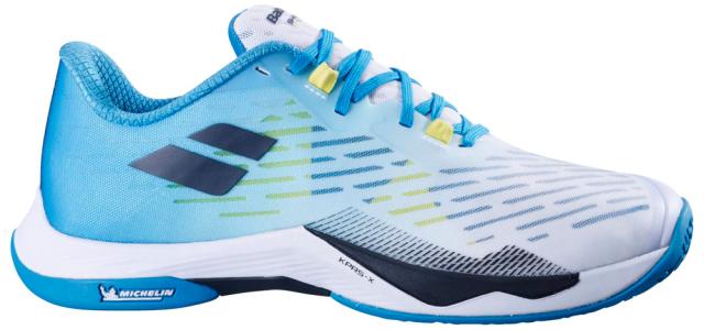 BabolaT(バボラ) メンズ バドミントンシューズ シャドウ ツアー 5（アルジェ/ブルー・サイズ：27.0cm）  3A0F25B356-4137-27.0返品種別A