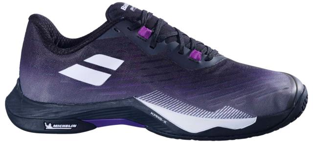 BabolaT(バボラ) メンズ バドミントンシューズ シャドウ ツアー 5（ブラック/パープル・サイズ：28.0cm） 3A0F25B356-2049-28.0返品種別A