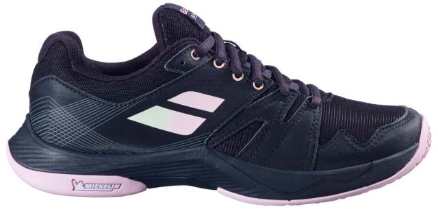 BabolaT(バボラ) レディース  バドミントンシューズ シャドウ チーム 2（ブラック・サイズ：23.5cm）  3A1F25C657-2000-23.5返品種別A