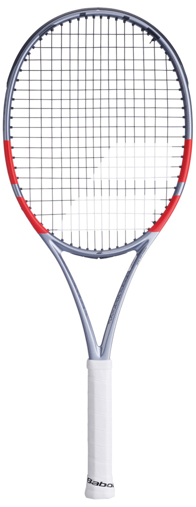 BabolaT(バボラ) 硬式テニスラケット ピュアストライクチーム（フレームのみ・メタリックグレー・サイズ：G2）  101580-3018-2返品種別A