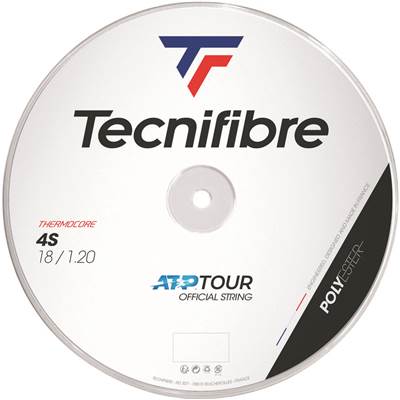 Tecnifibre(テクニファイバー) TCF-04R4S120XB 硬式テニス用ストリング 4S 1.20（ブラック・サイズ：200m）[TCF04R4S120XB] 返品種別A