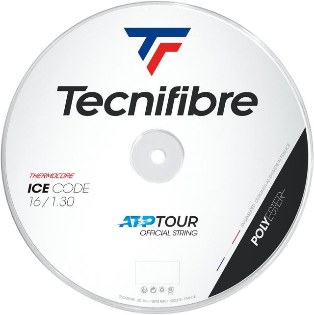Tecnifibre(テクニファイバー) 硬式テニス用ストリング ICE CODE 1.20（ホワイト・サイズ：200m）  TCF-04RIC120XW返品種別A