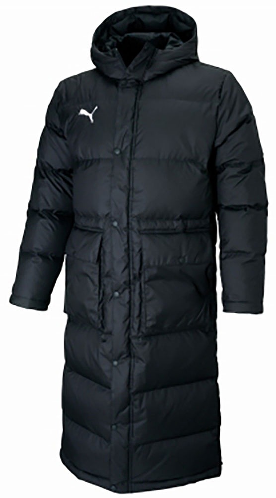 プーマ PJ-657736-03-XXL TEAMLIGA ロングダウンコート（プーマブラック・サイズ：XXL）PUMA[PJ65773603XXL] 返品種別A