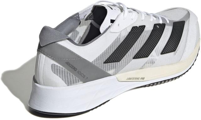 アディダス ADJ-GX6646-240 メンズ ランニングシューズアディゼロ ジャパン 7 M（フットウェアホワイト/コアブラック/グレースリー・24.0cm）adidas ADIZERO JAPAN 7 M[ADJGX6646240] 返品種別A