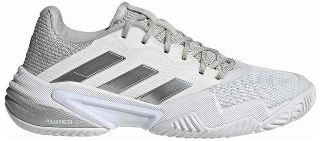 アディダス ADJ-IF0407-245 レディース テニスシューズ バリケード 13 テニス（フットウェアホワイト/コアブラック/グレーワン・サイズ：24.5cm）adidas[ADJIF0407245] 返品種別A