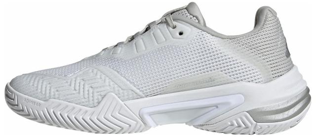 アディダス ADJ-IF0407-245 レディース テニスシューズ バリケード 13 テニス（フットウェアホワイト/コアブラック/グレーワン・サイズ：24.5cm）adidas[ADJIF0407245] 返品種別A