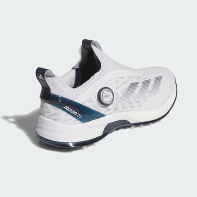 アディダス NLK60-JI0863-250 メンズ スパイクレス ゴルフシューズ アディゼロ ゼッドジー 25 ボア（フットウェアホワイト/カレッジネイビー/ダッシュグレー・サイズ：25.0cm）adidas[NLK60JI0863250] 返品種別A