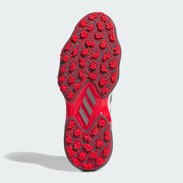 アディダス MDV41-IH8448-250 メンズ スパイクレス ゴルフシューズ コードカオス 25（フットウェアホワイト/グレーファイブ/ルシッドレッド・サイズ：25.0cm）adidas[MDV41IH8448250] 返品種別A