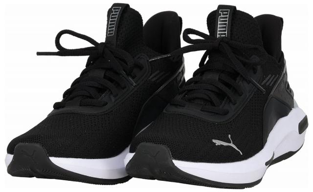 プーマ ユニセックス SOFTRIDE エンゾ 5 HYPE（PUMA Black-PUMA White-PUMA Silver・サイズ：24.0cm） PUMA PJ-31172601-240返品種別A