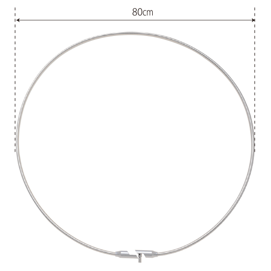 昌栄 207 鯉用玉網枠 80cmSIYOUEI タモ枠 タモフレーム[207SIYOUEI] 返品種別A