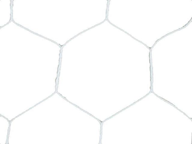 トーエイライト B3628 一般サッカーゴールネット（白・亀甲目・2張1組）TOEI LIGHT[B3628TOEILIGHT] 返品種別A