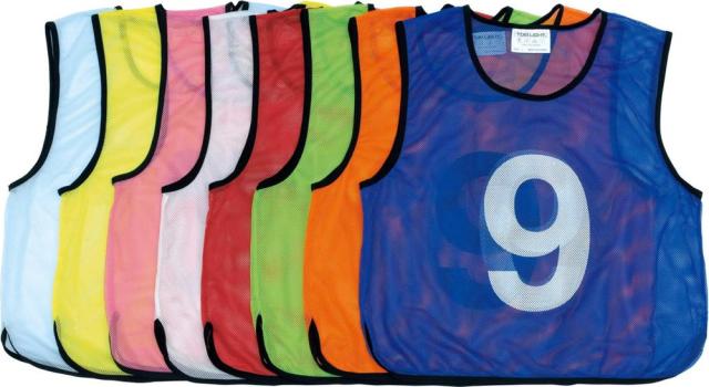 トーエイライト B3256S メッシュベストJr No.1〜10 10枚組（サックスブルー・ジュニアサイズ）TOEI LIGHT[B3256STOEILIGHT] 返品種別A