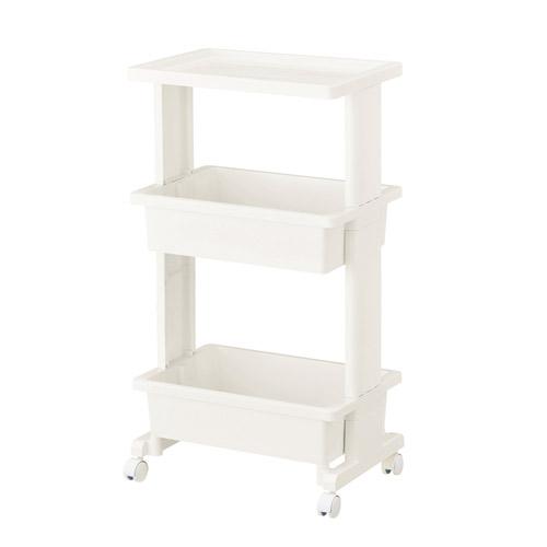 JEJアステージ JEJ-テ-ブルワゴン3Dプラス リセスタイル テーブルワゴン3段プラス(ホワイト)JEJ[JEJテブルワゴン3Dプラス] 返品種別Aの通販はau PAY マーケット ...