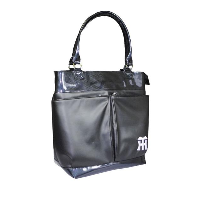 レザックス HTBB-3407 阪神タイガース トートバッグ（ブラック）LEZAX HANSHIN Tigers[HTBB3407] 返品種別A