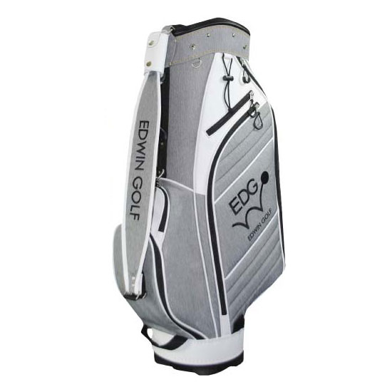 EDWIN GOLF EDCB-3478-GY キャディバッグ(グレー・9.5型/47インチ対応)[EDCB3478GY] 返品種別A