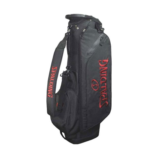 スポルディング SPCB-3468-BK スタンドバッグ(ブラック・9.5型/47インチ対応)SPALDING[SPCB3468BK] 返品種別A