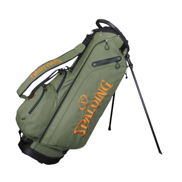 スポルディング SPCB-3468-KH スタンドバッグ(カーキ・9.5型/47インチ対応)SPALDING[SPCB3468KH] 返品種別A