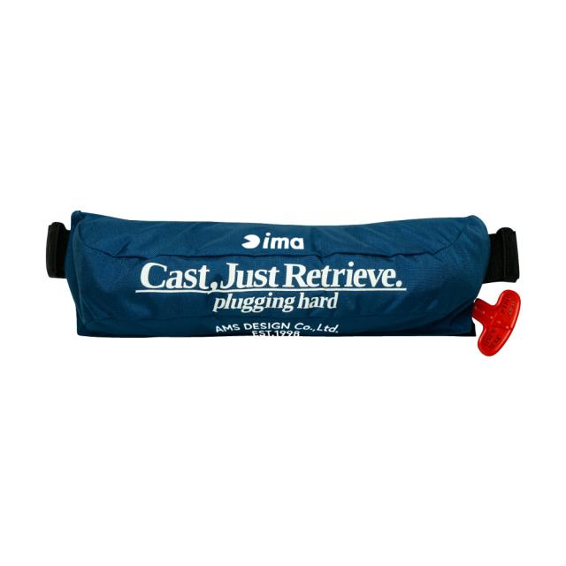 アムズデザイン インフレータブルライフベルト(ブルー) ima INFLATABLE LIFE BELT 国土交通省型式承認品 TypeA #T-LJ012返品種別A